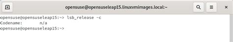 how to find opensuse linux version geeksforgeeks