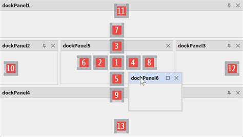 dockmanager showingdockguides event winforms controls devexpress