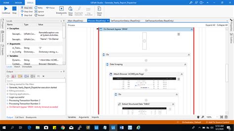 error on element appear span activity timeout exceeded help