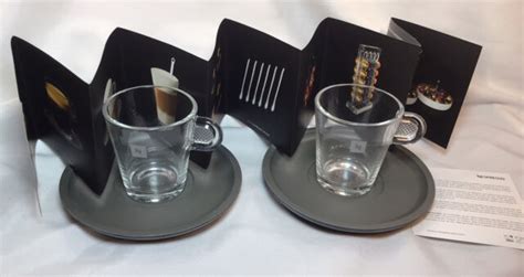Nespresso View Collection Espresso Cups And Melamine Saucers Set Of 2