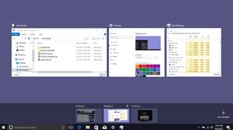 how to use virtual desktops in windows 10