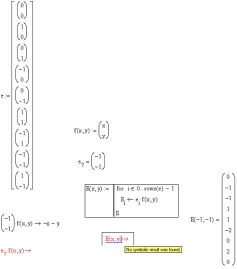 symbolic calculation with nested arrays ptc community