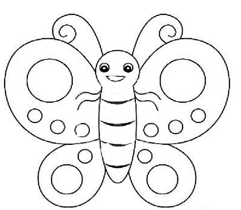 Planse De Colorat Si Fise Pentru Copii Fluturi Planse De Colorat Cu Insecte