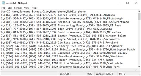 how to export sql server data to a text file format