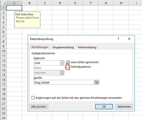 python openpyxl datavalidation not showing dropdown