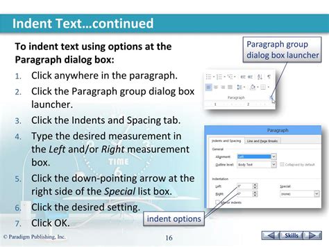ppt section 2 skills formatting characters and paragraphs powerpoint