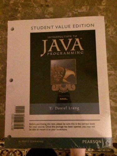 introduction to java programming comprehensive version