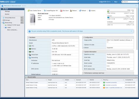 building a lab part 3 configuring vmware esxi and truenas core