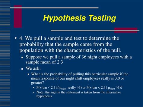 Ppt Hypothesis Testing Powerpoint Presentation Free Download Id 549123