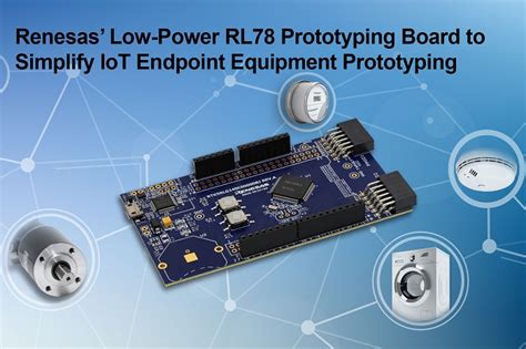 prototyping board simplifies product development for iot endpoint