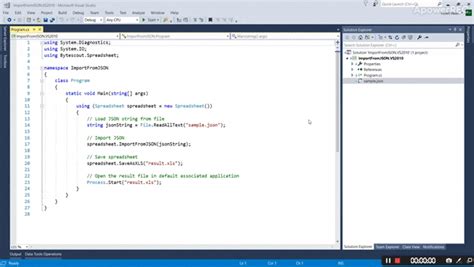 creating excel by importing data with bytescout spreadsheet sdk bytescout