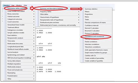 how to test time series multicollinearity in stata