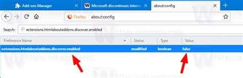 disable extension recommendations in firefox 68