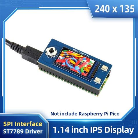 Raspberry Pi Pico1 14インチカラーディスプレイst7789チップips Lcdスクリーン Pico C C および