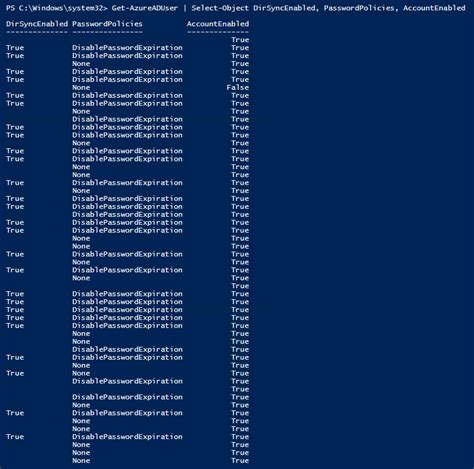 azuread enable password expiration with password hash synchronization