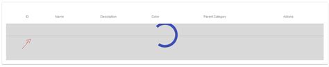 how can i hide an empty row in angular material when the table is