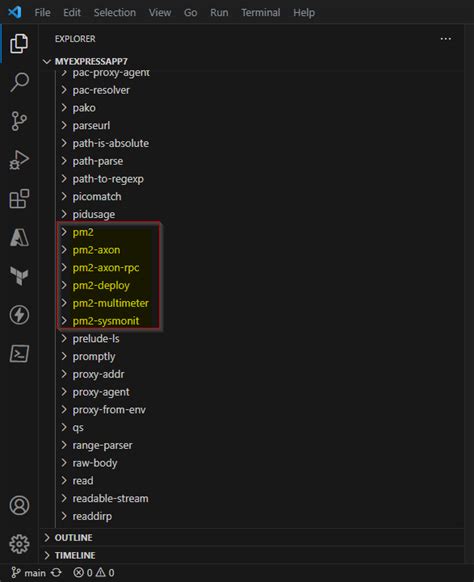 node js can t run express app on azure app service with pm2 cli not