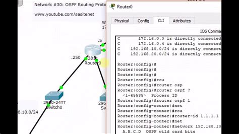 network 30 ospf open shortest path first youtube