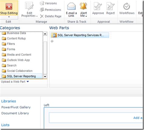 installing and configuring reporting services for sharepoint 2010 in an