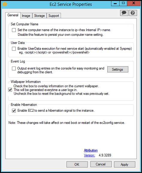 使用 ec2config 服务配置 windows 实例 amazon elastic compute cloud