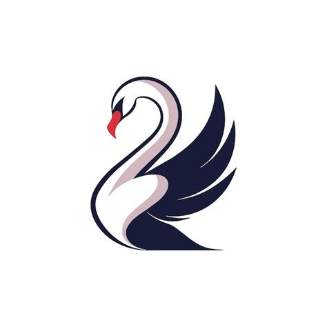 Premium Vector Swan Logo Vector 39