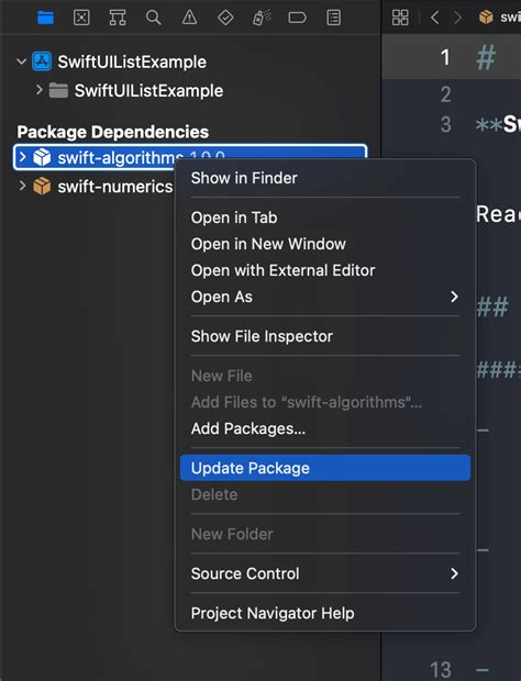 adding and removing swift package dependencies in xcode sarunw