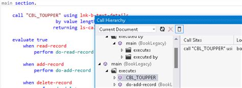 tips on editing cobol