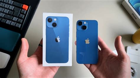 Iphone 13 Mini Unboxing Blue In 2023 Youtube