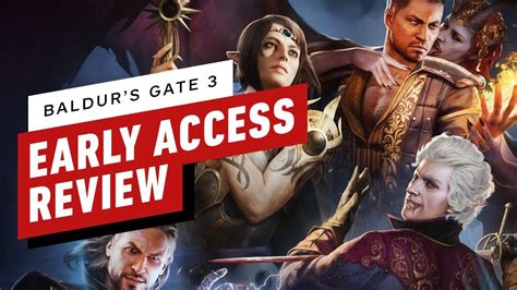 Baldurs Gate 3 Early Access Review