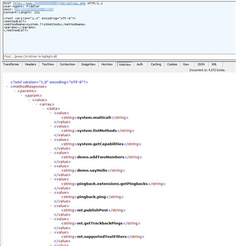 xml rpc protocol and ip disclosure attacks invicti