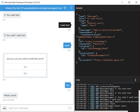 bot framework emulatorを使ってみた qiita