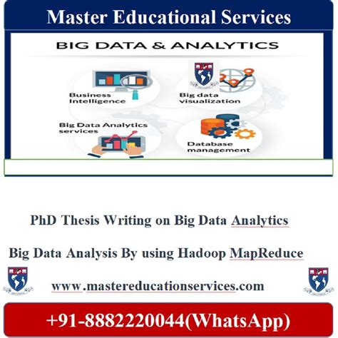 msc dissertation big data analytics applications of mapreduce at rs 1