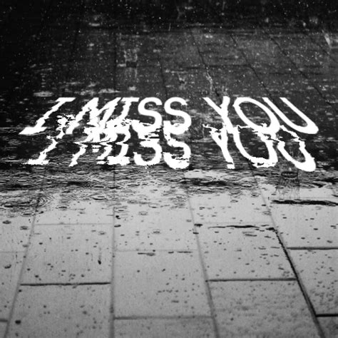 I Miss You Under Rain Free Missing Her Ecards Greeting Cards 123
