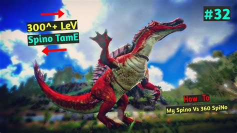 Ark Survival Evolved Mobile Spino Tame How To Tame Spino Ark Mobile