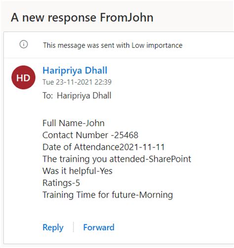 power automate send email based on form response enjoysharepoint