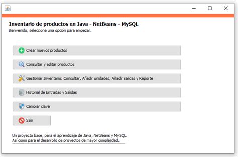 proyecto inventario en java netbeans y mysql [código fuente] iván