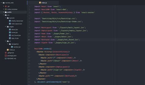 using multiple layouts for react router components codefordev