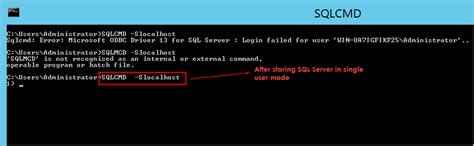 recover a lost sa password nhật ký