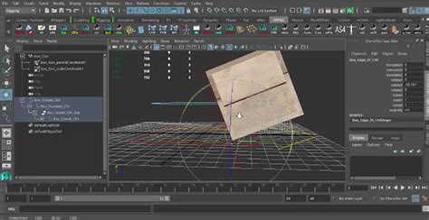 rigging a box with a dynamic pivot in maya lesterbanks