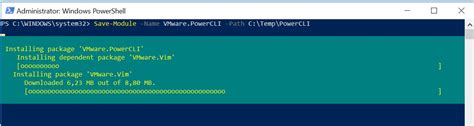 how to install vmware powercli via powershell virtualization blog