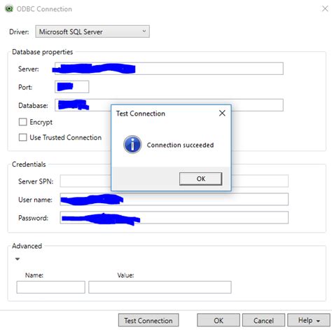 fail to build connection to microsoft sql server i qlik community