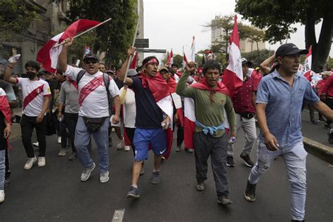Qué Está Pasando En Perú Lo Que Se Sabe Hasta Ahora De Las Protestas