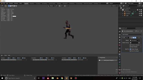 upbge 3 0 armature modifier causes low frame rate game engine support
