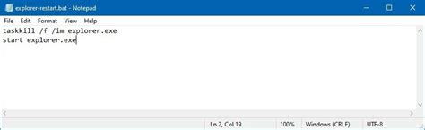 how to restart explorer exe to fix a frozen desktop start menu file