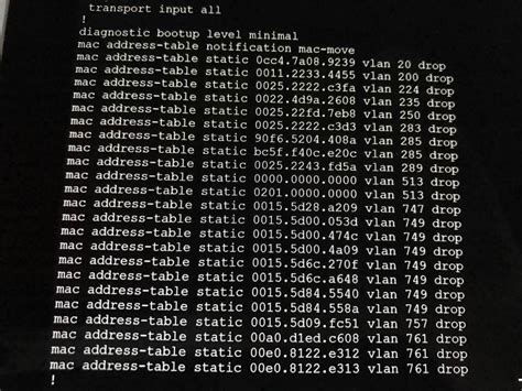 mx how to block mac address in vlan junos os