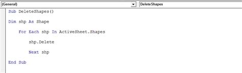 how to delete all shapes from your excel worksheet with a