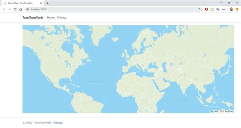 using the tomtom maps sdk for web with asp core part 1 contentlab