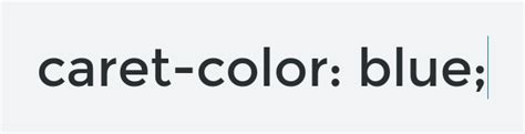 coloring the insertion caret rego s everyday life