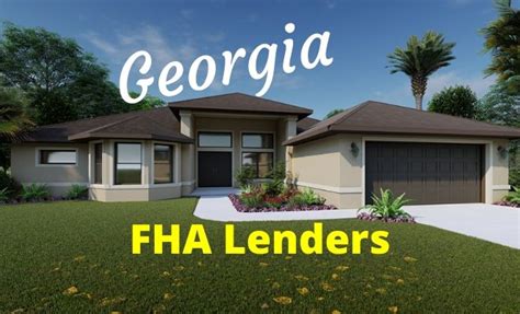 Georgia Fha Loan Requirements 2024 Top Lenders