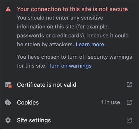 how to fix an invalid certificate stack overflow